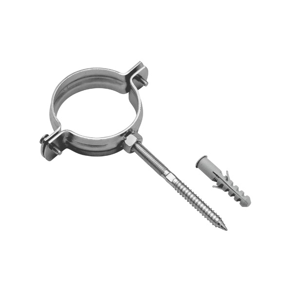 Zanella Srl: Stainless steel pipe clamp for pvc pipes