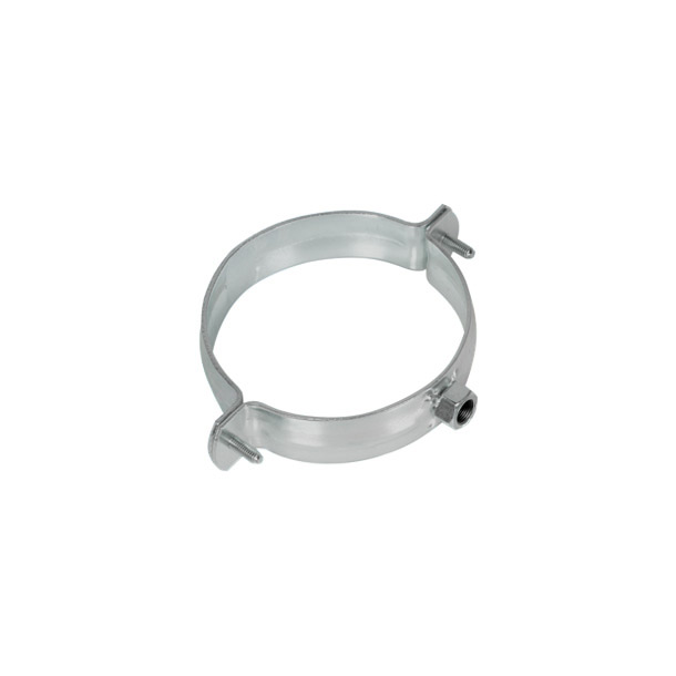 Zanella Srl: Galvanized pipe clamp for pvc pipes
